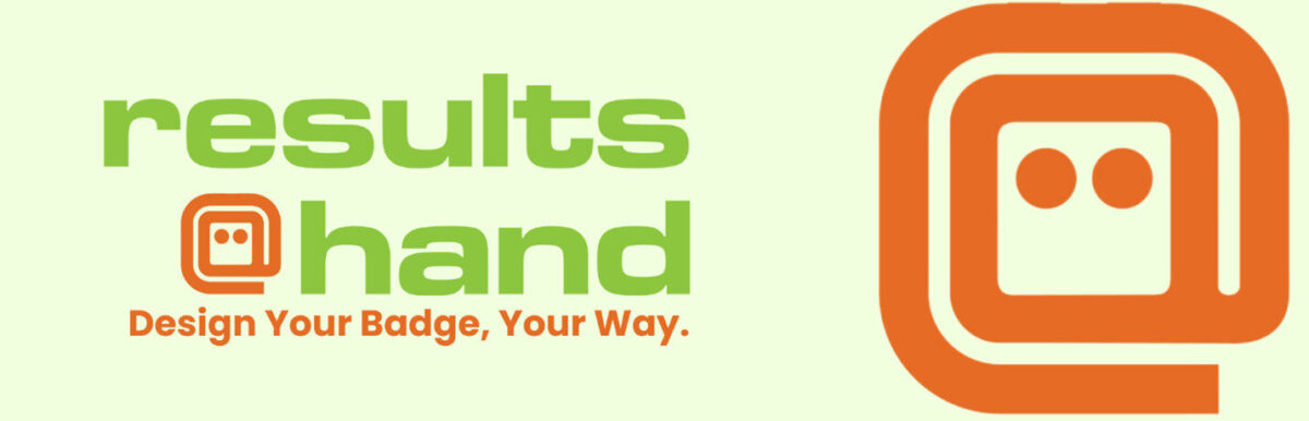 How to Design Print-Ready Event Color Badge Stock with Results at Hand ...